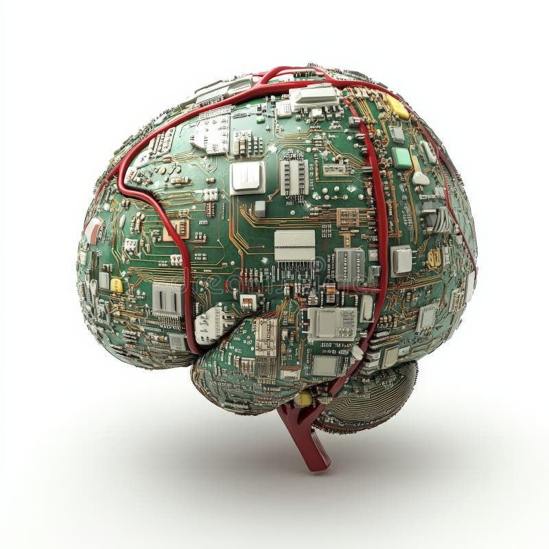 Brain Shaped Circuit Board Combining Technology and Biology ...