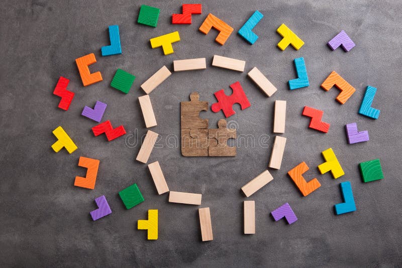 Brain Shaped Jigsaw Puzzle - Mental Health and Problems with Memory ...