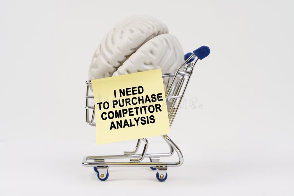 Brain in a Shopping Cart with a Note about Purchasing Competitor ...