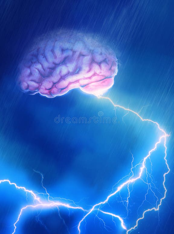 Thinking Brain Storm Stock Illustrations – 1,529 Thinking Brain Storm ...