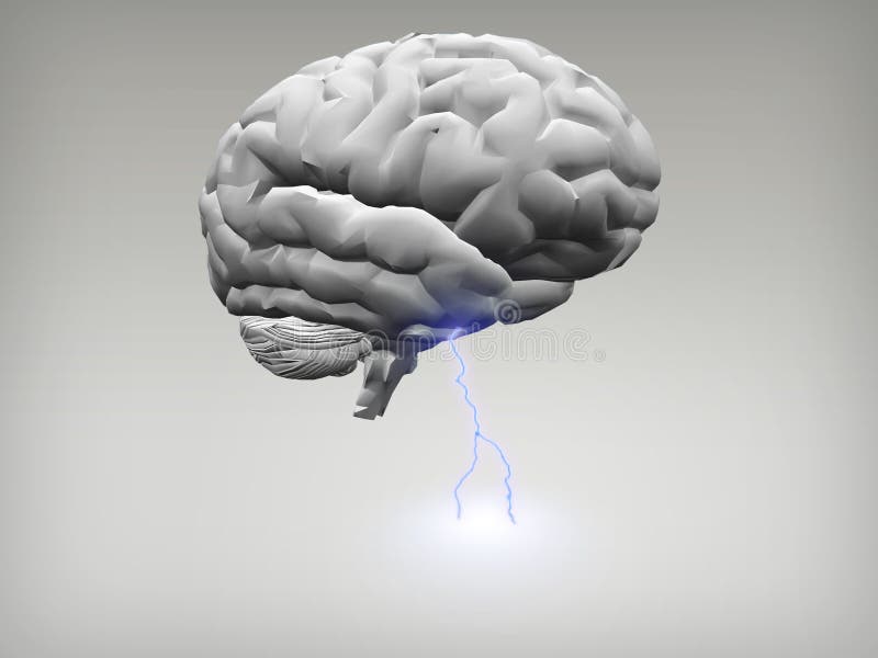 Brain storm stock illustration. Illustration of abstract - 32821381