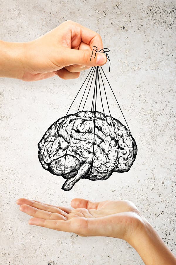 Brain Storm and Creativity Concept Stock Image - Image of drawing ...