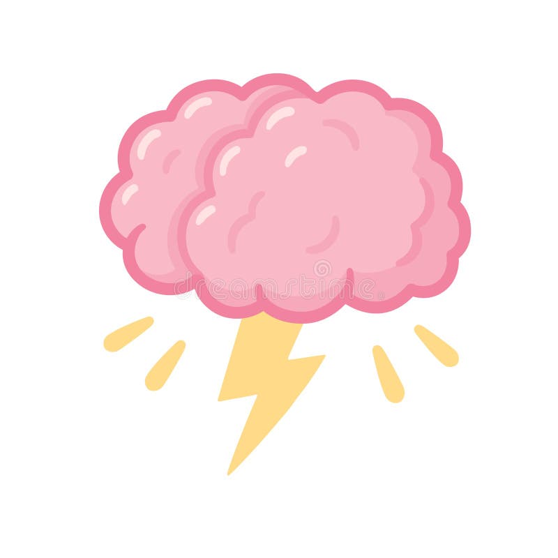 Brain storm design stock illustration. Illustration of mind - 71866605