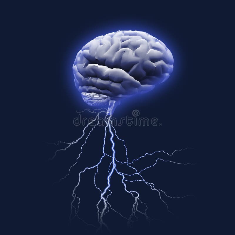 Brain storm stock illustration. Illustration of green - 148742759