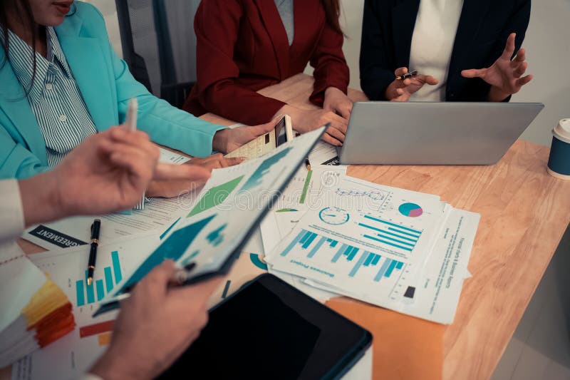 Brain Storm Strategy Concept, Sharing, Analysis, Charts, Documents ...