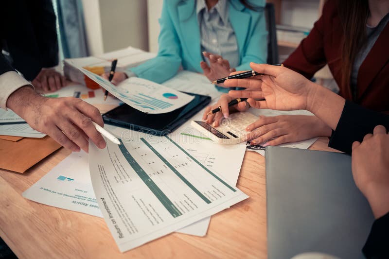 Brain Storm Strategy Concept, Sharing, Analysis, Charts, Documents ...