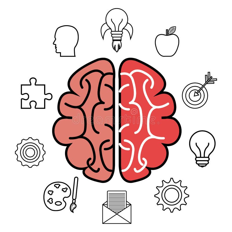 Brain storming stock photo. Image of handsome, science - 18253468