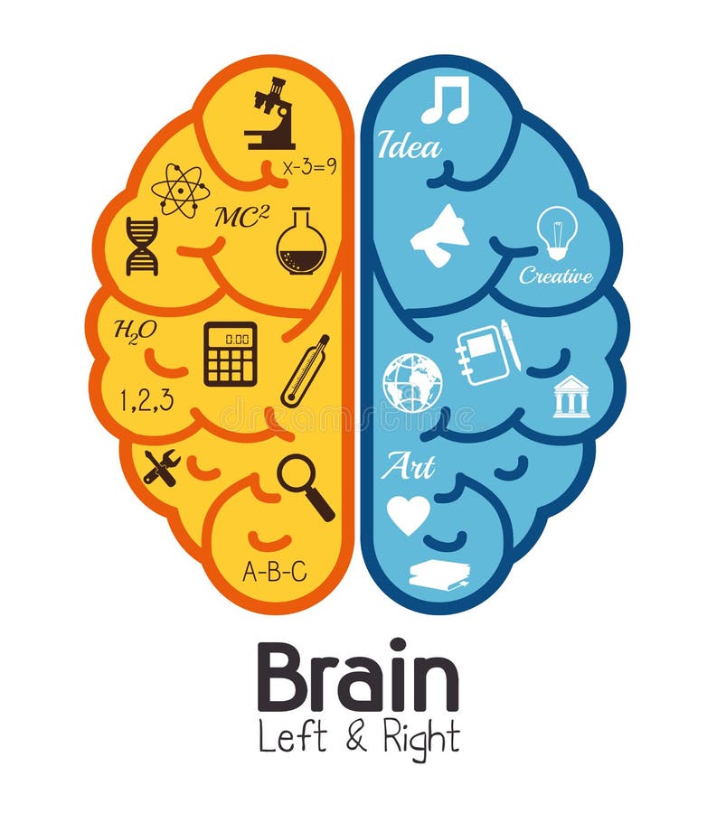 Brain storming design stock illustration. Illustration of brainstorming ...