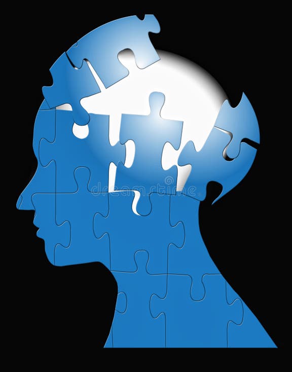 Brain Missing Piece Stock Illustrations – 1,078 Brain Missing Piece ...