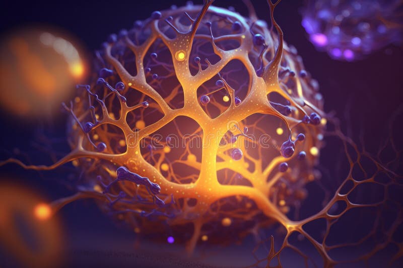 Brain Structure Neuroscience. Neural Network Human Nervous System Stock ...