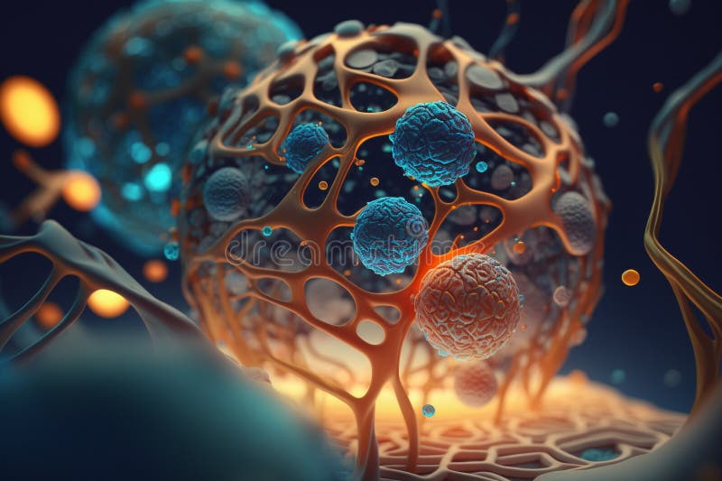 Brain Structure Neuroscience. Neural Network Human Nervous System Stock ...