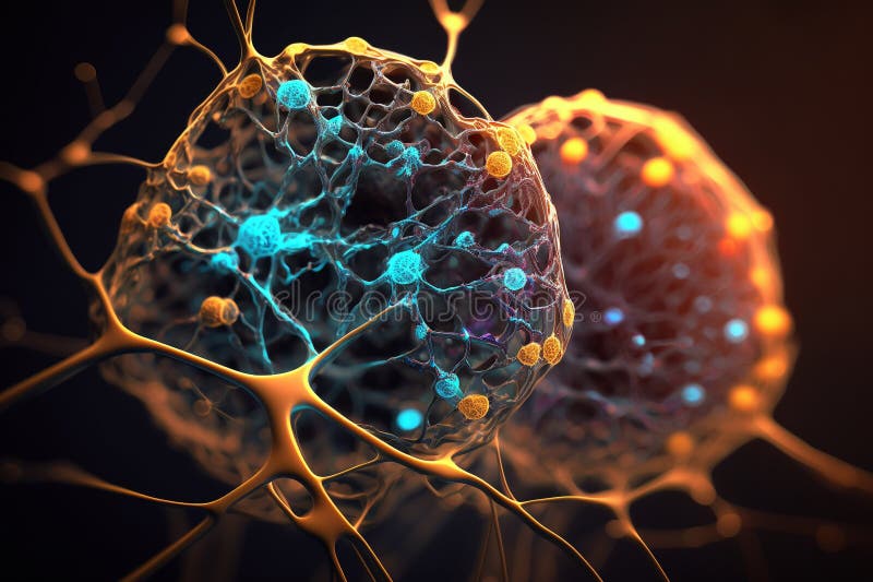 Brain Structure Neuroscience. Neural Network Human Nervous System Stock ...