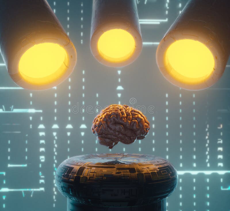 Brain study stock illustration. Illustration of intellect - 297763722