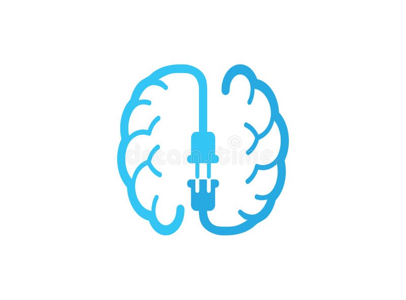 Brain Tech Connect Logo Design Symbol Vector Stock Vector ...