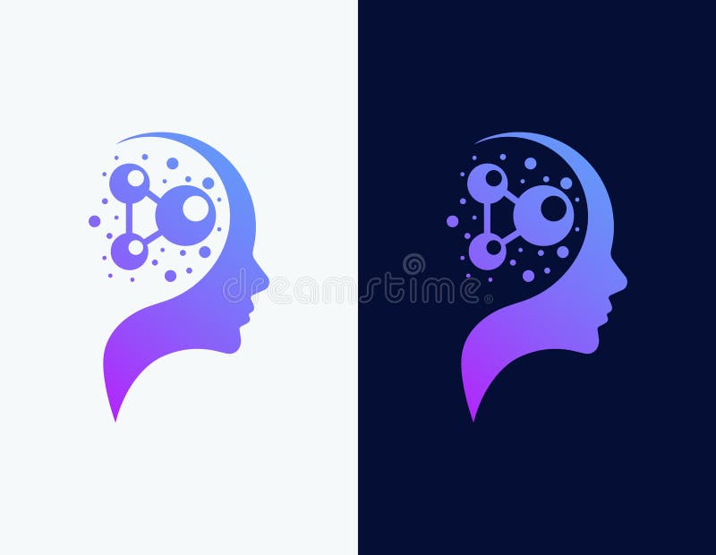 Brain Tech Logo ,Brain Tech Logo and Human Head Logo Stock Vector ...