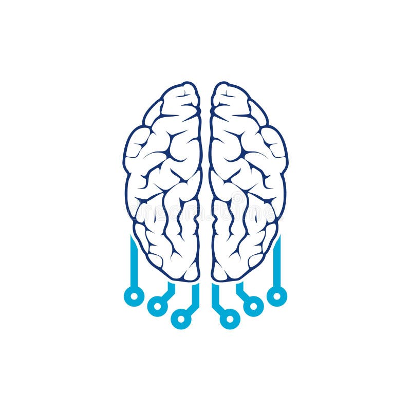 Tech Process Icon in Flat Style Isolated on White Background, Color Set ...