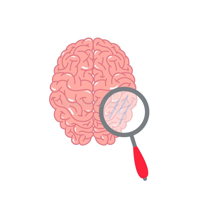 Brain test vector concept stock vector. Illustration of design - 129220606