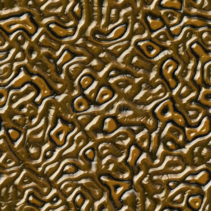 Brain Texture Waves Generated Stock Image - Image of anatomy, flow ...