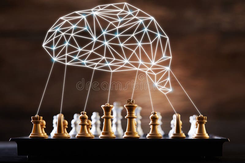 Brain thinking competition stock photo. Image of idea - 184812320