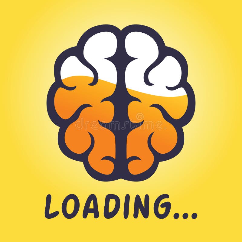 Brain Load - Creative Mind - Thinking Process Head Brainstorming ...