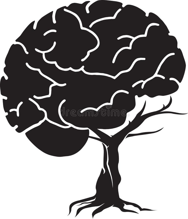 Brain Tree Illustration Stock Illustrations – 5,773 Brain Tree ...