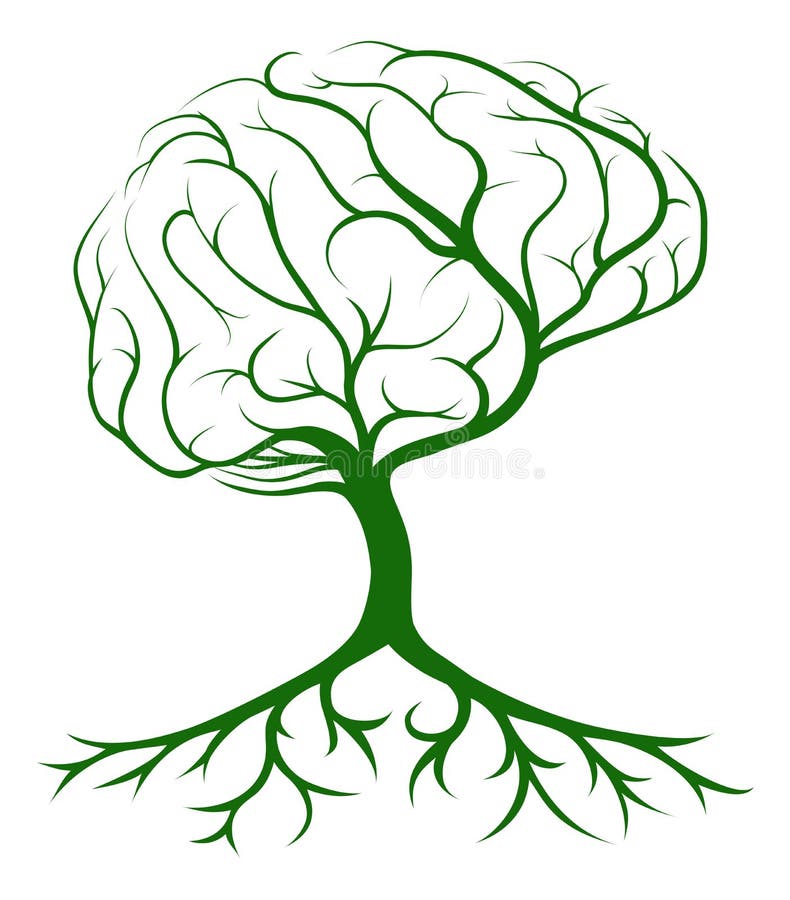 Brain Tree Ilustração Do Vetor Ilustração De Creativo 81371232