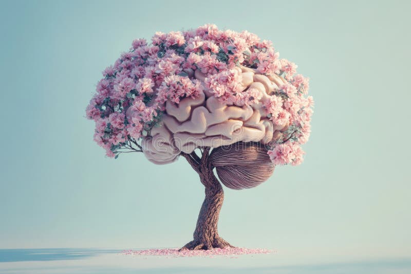 Brain Tree stock image. Image of thinking, concept, mental - 362781419