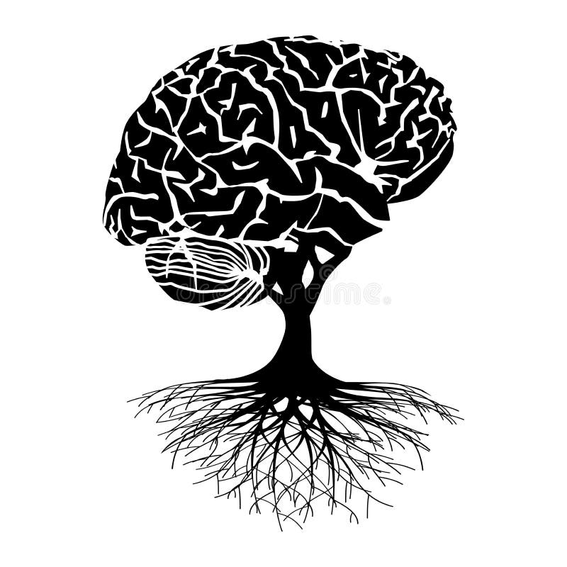 Brain Tree Illustration Stock Illustrations – 5,773 Brain Tree ...