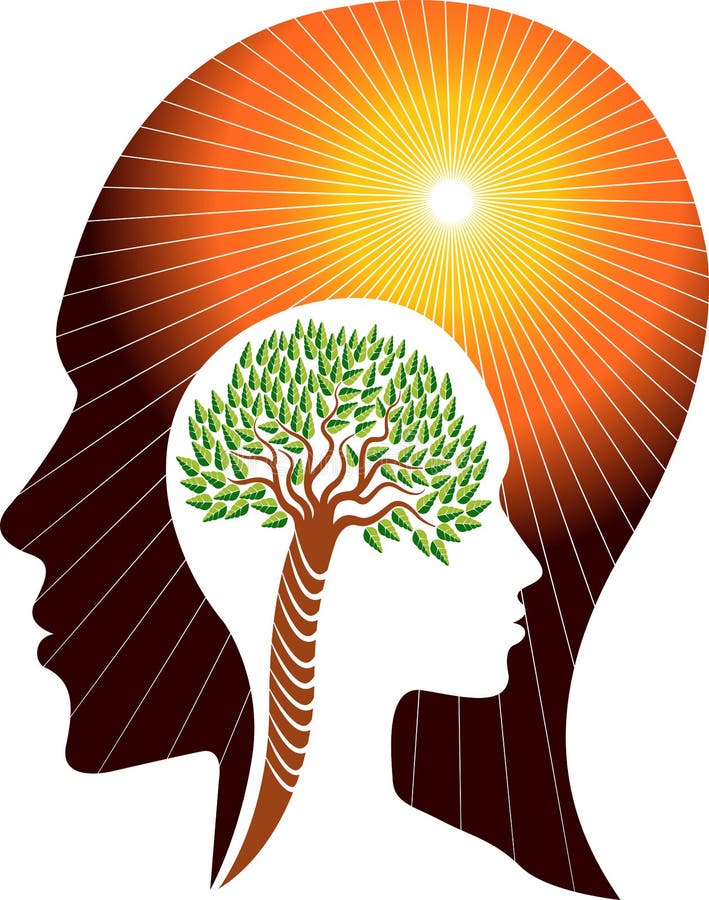 Brain tree logo stock vector. Illustration of ecological - 34411429