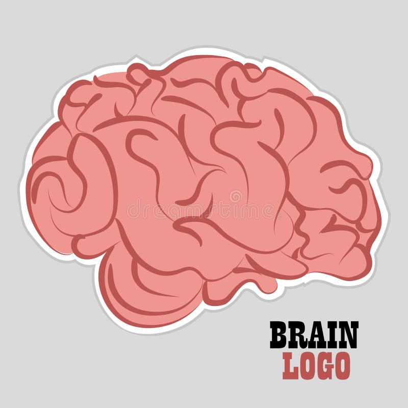 Brain vector eps stock vector. Illustration of idea - 134720962