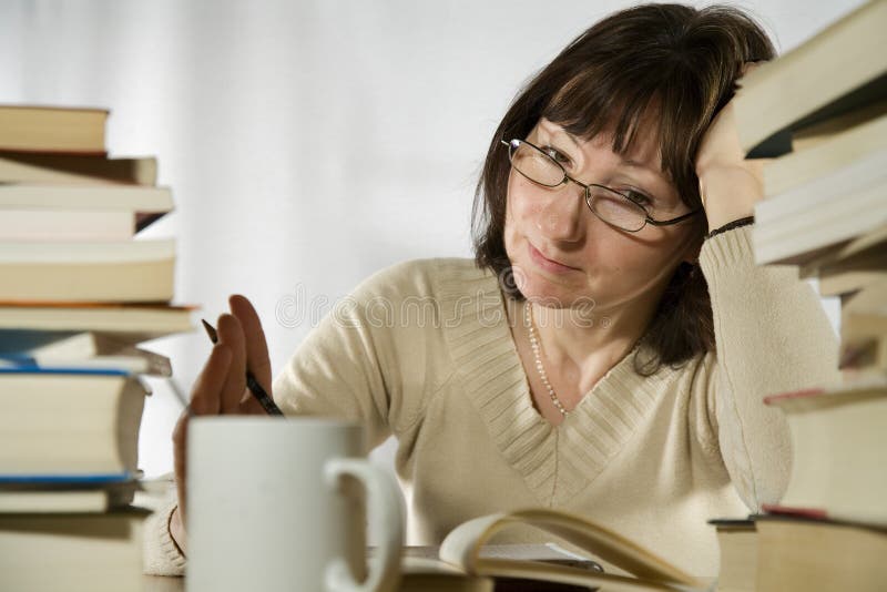 Brain Work Series stock image. Image of scientist, expertise - 2110191