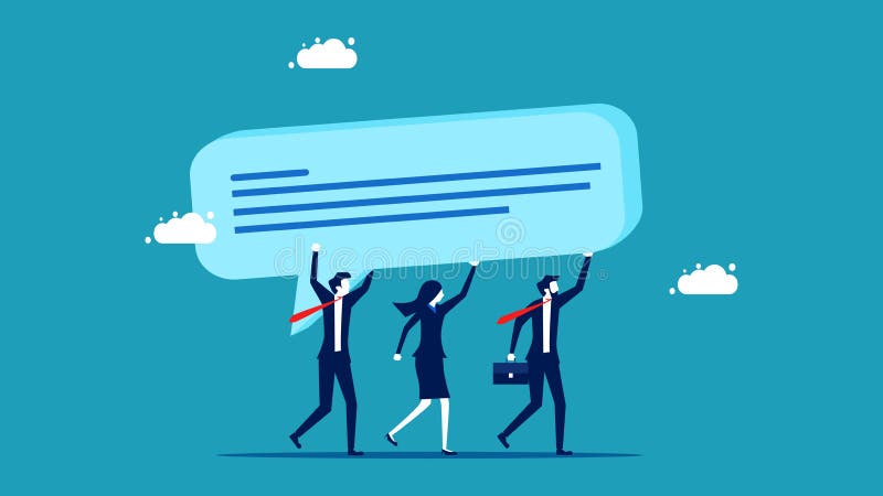 Brainstorm. Businessmen Brainstorm with the Same Thought Bubble Stock ...