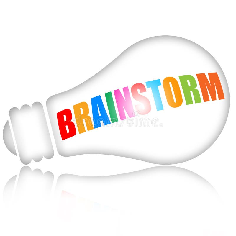 Brainstorm stock illustration. Illustration of motivation - 278317066