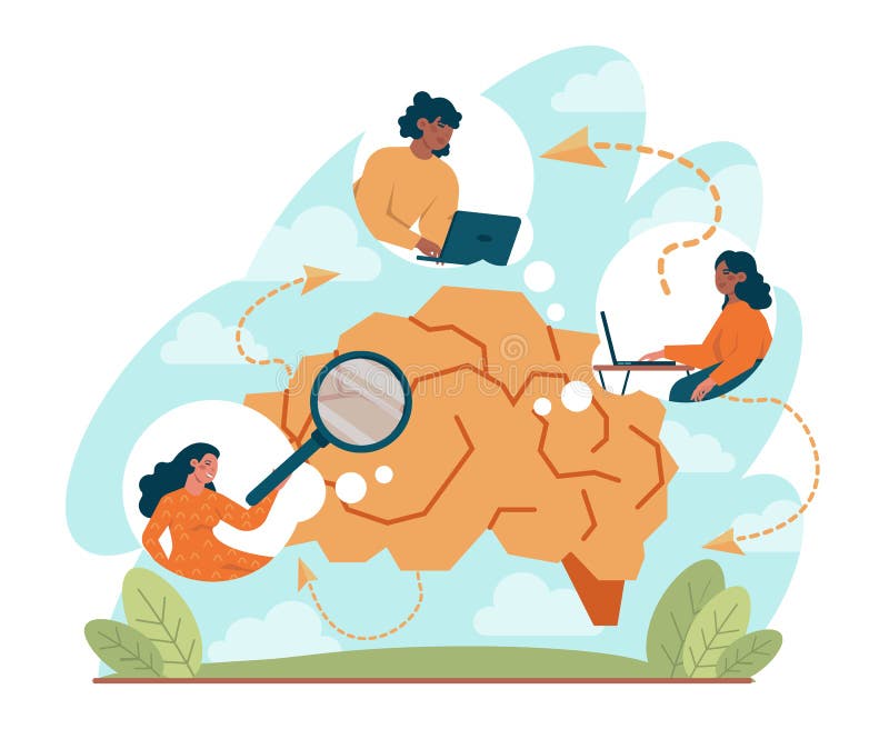 Brainstorm Concept. New Idea or Problem Solution Generation Stock ...