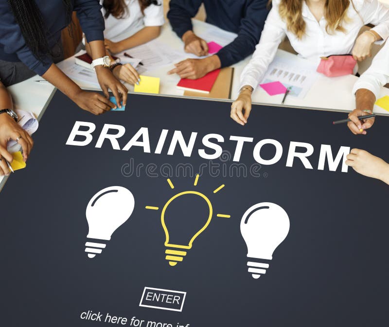 Young Students Thinking And Discussion Stock Image - Image of classroom ...