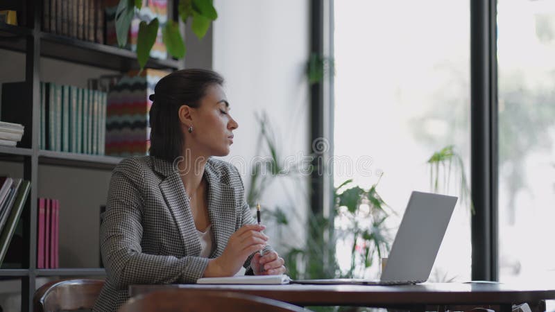 Brainstorm. Pensive African American Woman Thinking Over Problem ...
