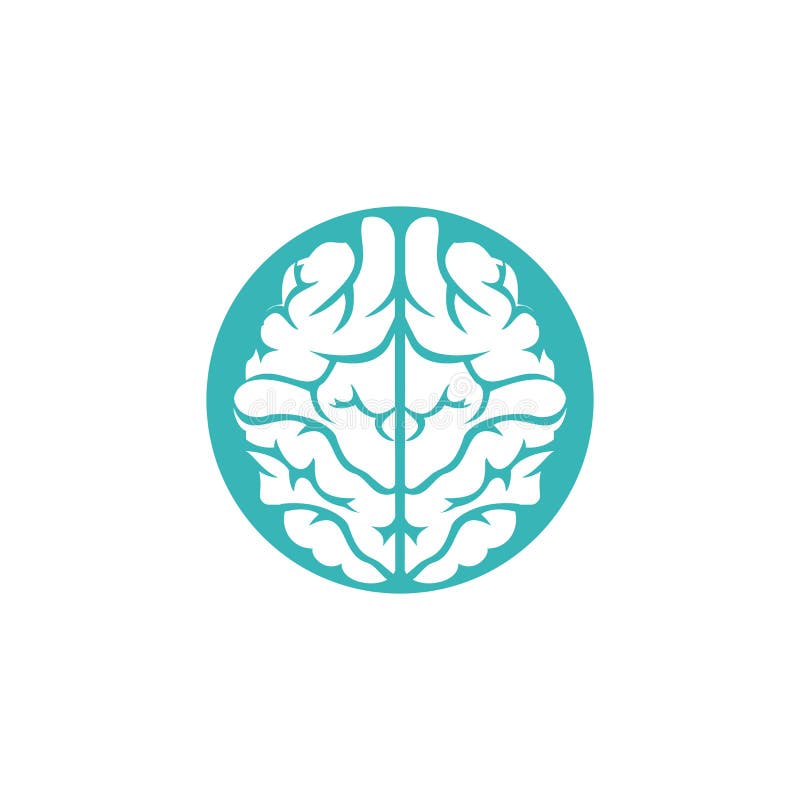 Creative Brain Logo Design. Think Idea Concept. Stock Vector ...