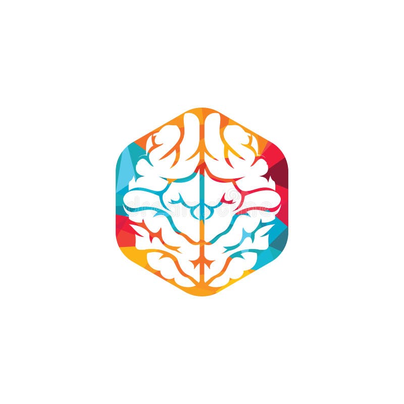 Creative Brain Logo Design. Think Idea Concept. Stock Vector ...