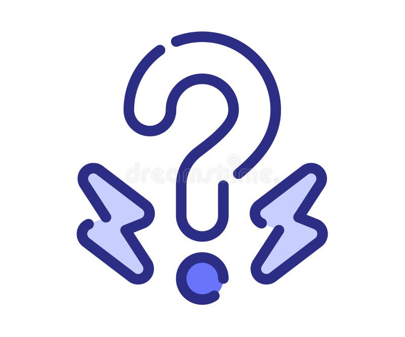 Dashed Line Question Mark Stock Illustrations – 27 Dashed Line Question ...