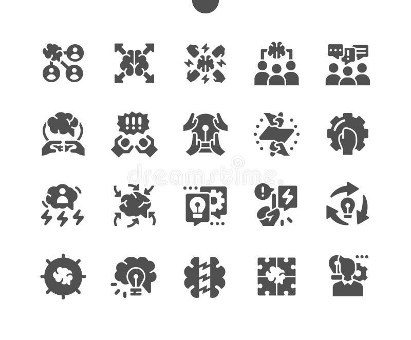 Brainstorm. Teamwork. Work Together Stock Vector - Illustration of bulb ...