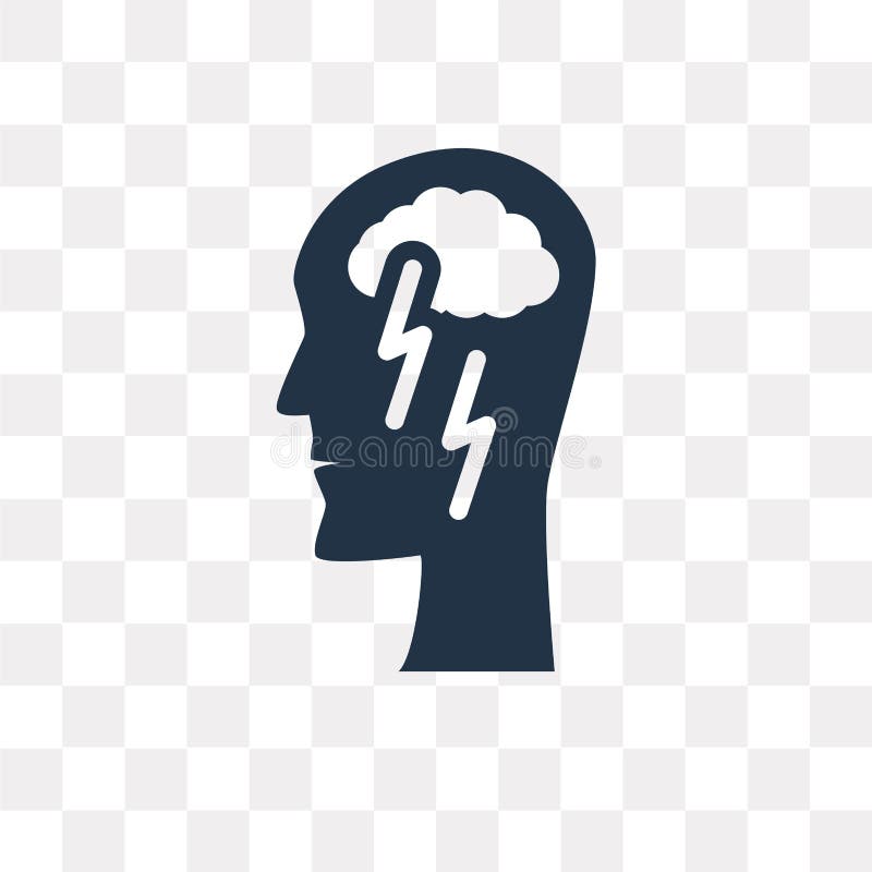 Brainstorming Vector Icon Isolated on Transparent Background, Br Stock ...