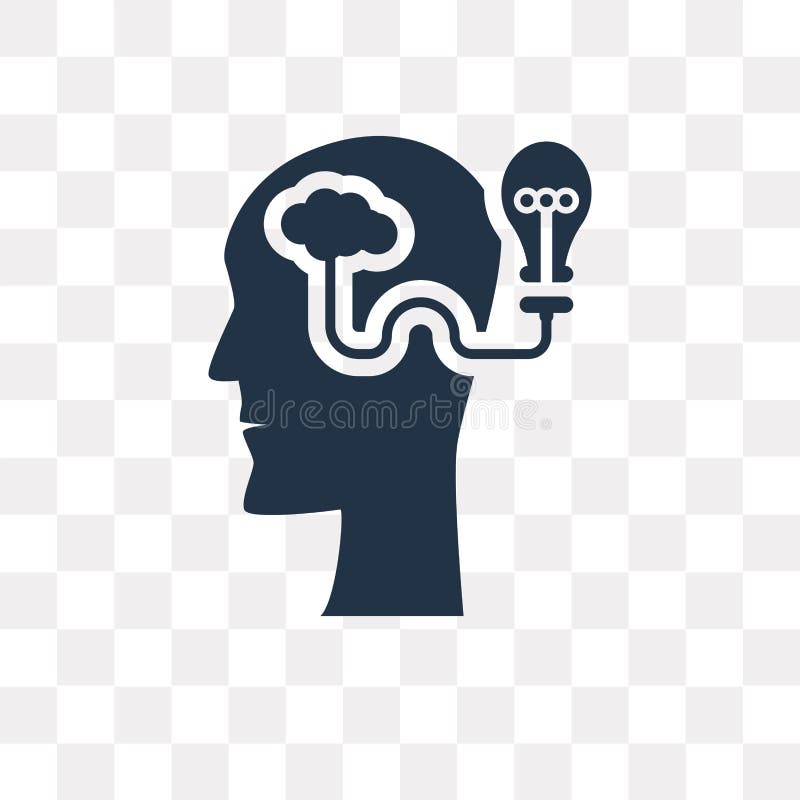 Brainstorming Vector Icon Isolated on Transparent Background, Br Stock ...