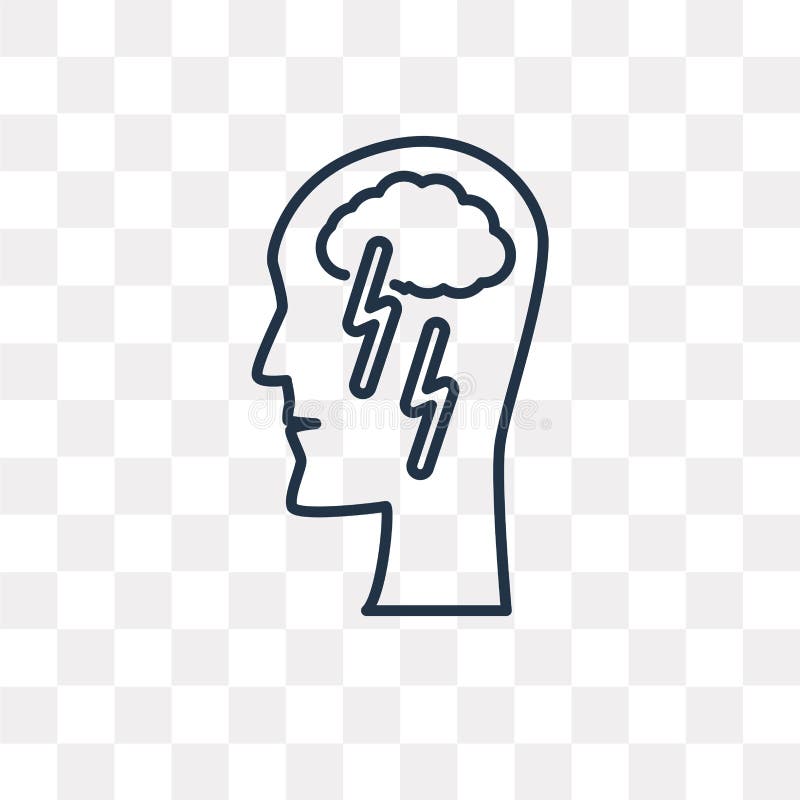 Brainstorming Vector Icon Isolated on Transparent Background, Br Stock ...