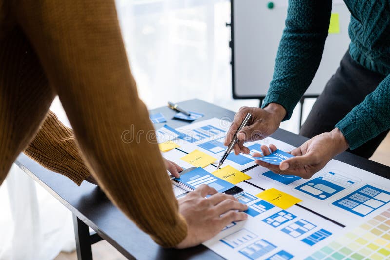 Brainstorming App Ideas, Creative Web Design Planning and Development ...