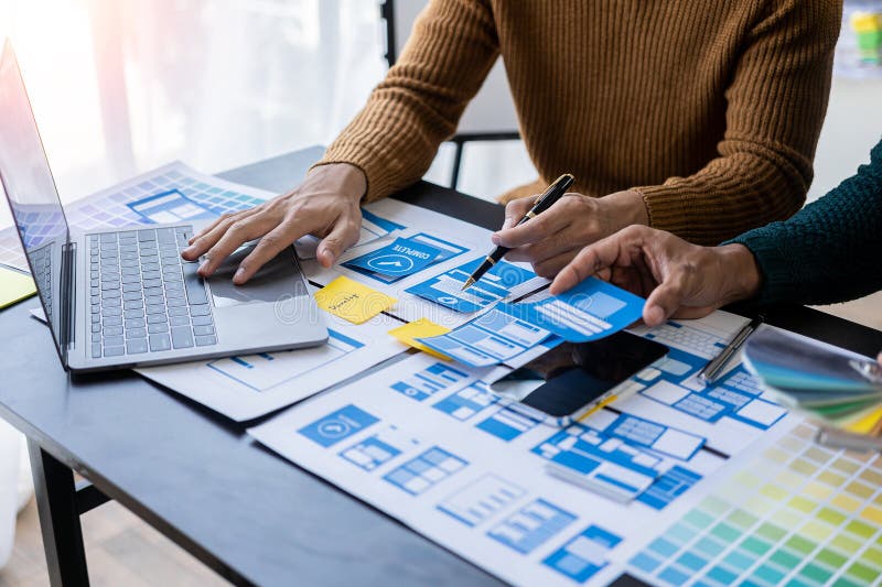 Brainstorming App Ideas, Creative Web Design Planning and Development ...