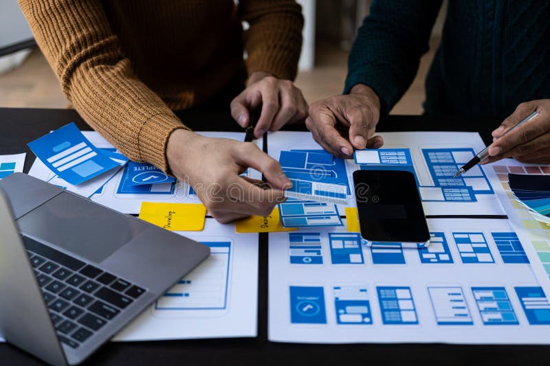 Brainstorming App Ideas, Creative Web Design Planning and Development ...