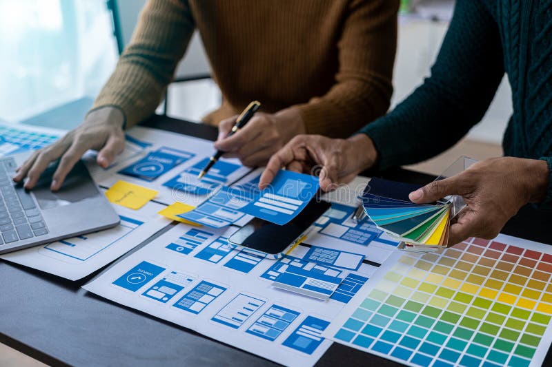 Brainstorming App Ideas, Creative Web Design Planning and Development ...