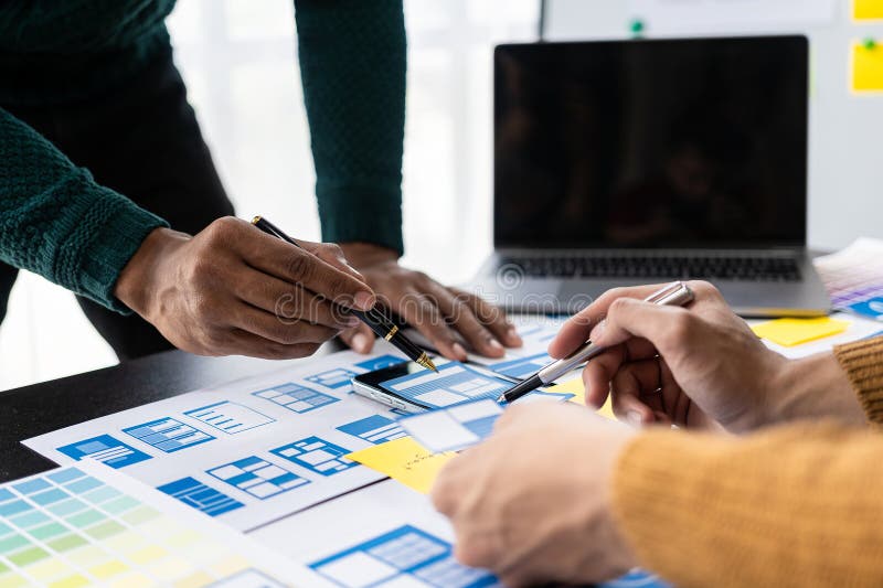 Brainstorming App Ideas, Creative Web Design Planning and Development ...