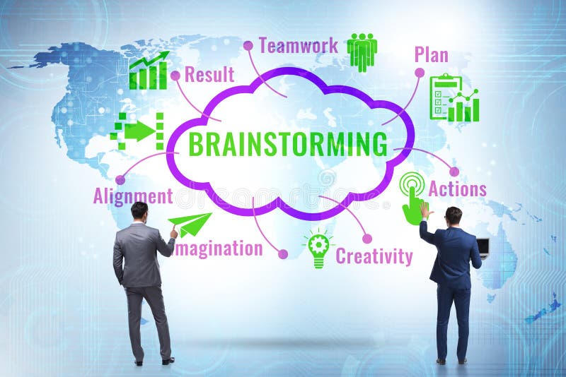 Brainstorming Concept As a Solution Tool Stock Image - Image of startup ... Brainstorming Concept As a Solution Tool Stock Image - Image of startup ...