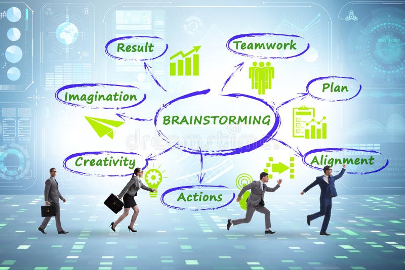 Brainstorming Concept As a Solution Tool Stock Image - Image of concept ... Brainstorming Concept As a Solution Tool Stock Image - Image of concept ...